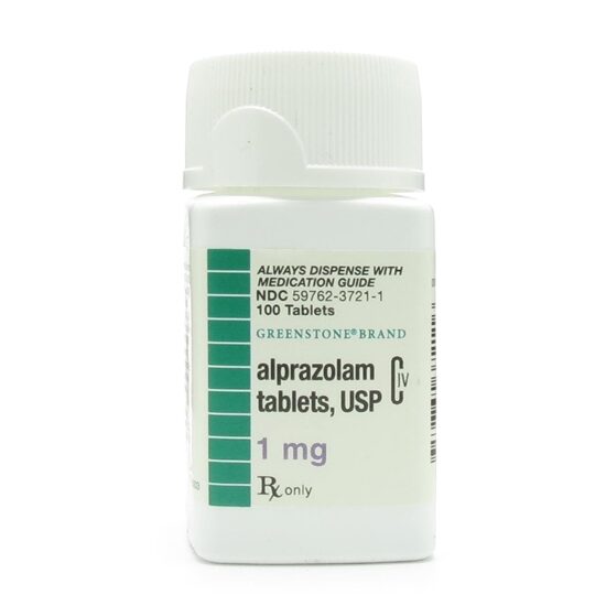 Alprazolam 1 mg Tablet, 100 Count | McGuff