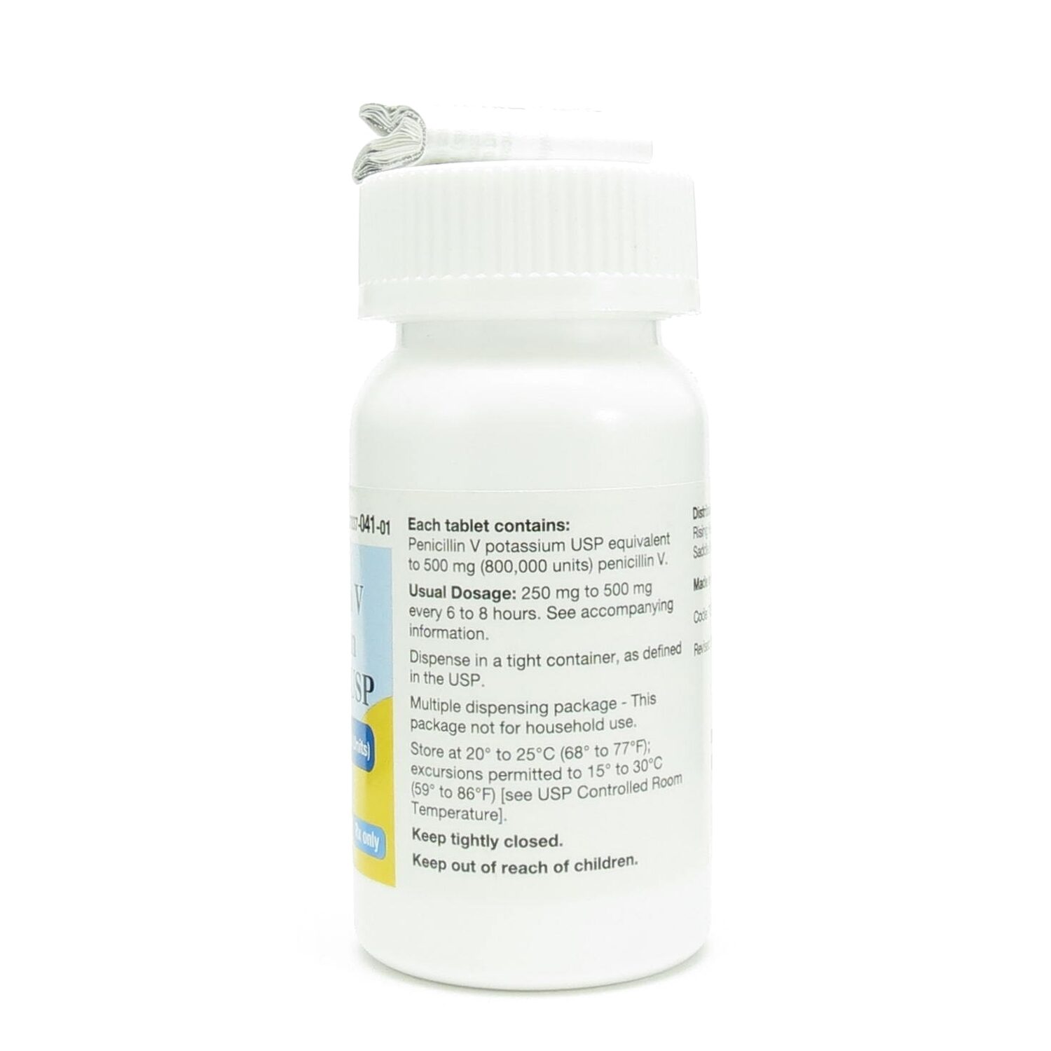 Penicillin V Potassium 500 mg Tablets, 100 Count | McGuff