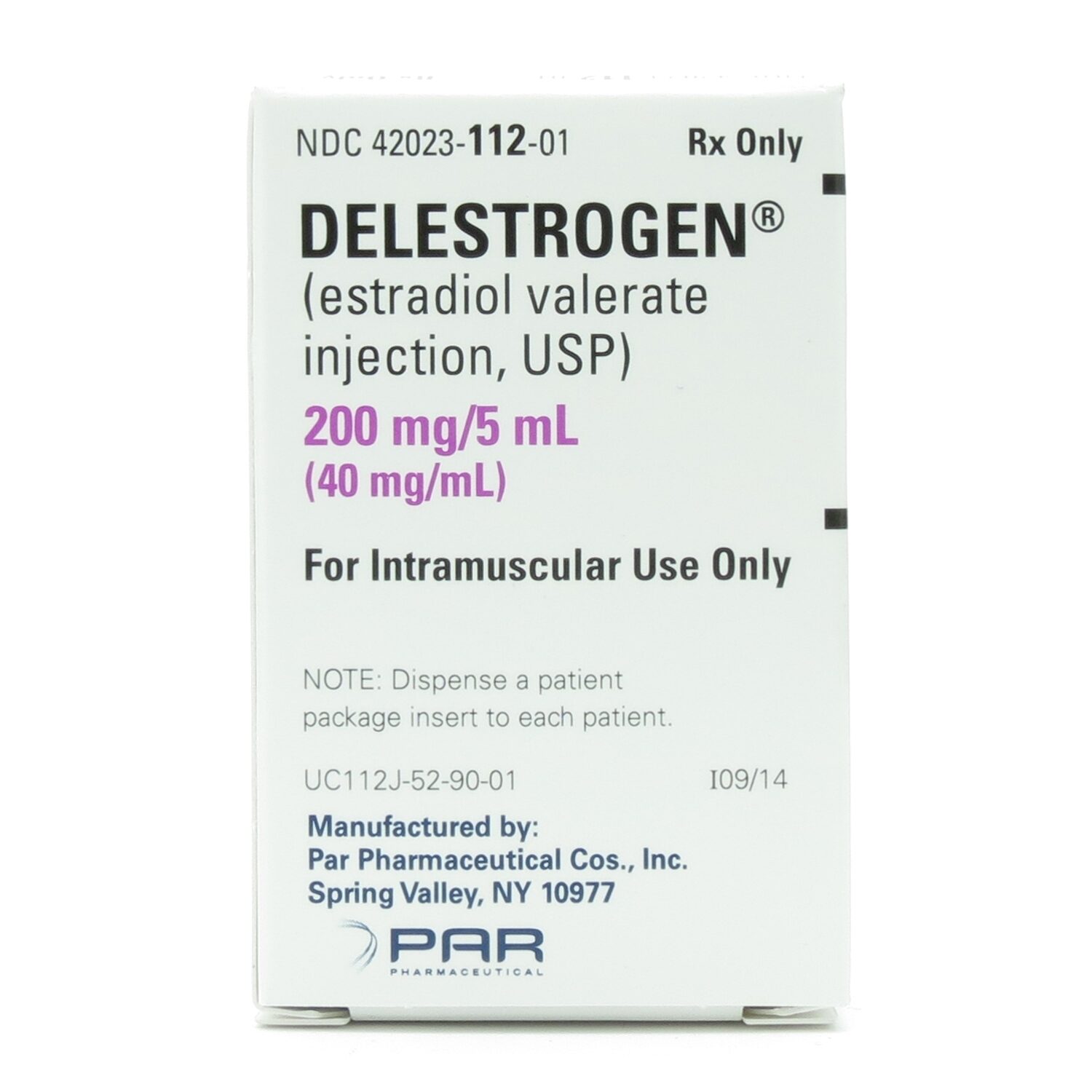 Delestrogen® Estradiol Valerate Injection 40 mg/mL, Multi Dose Vial 5 ...