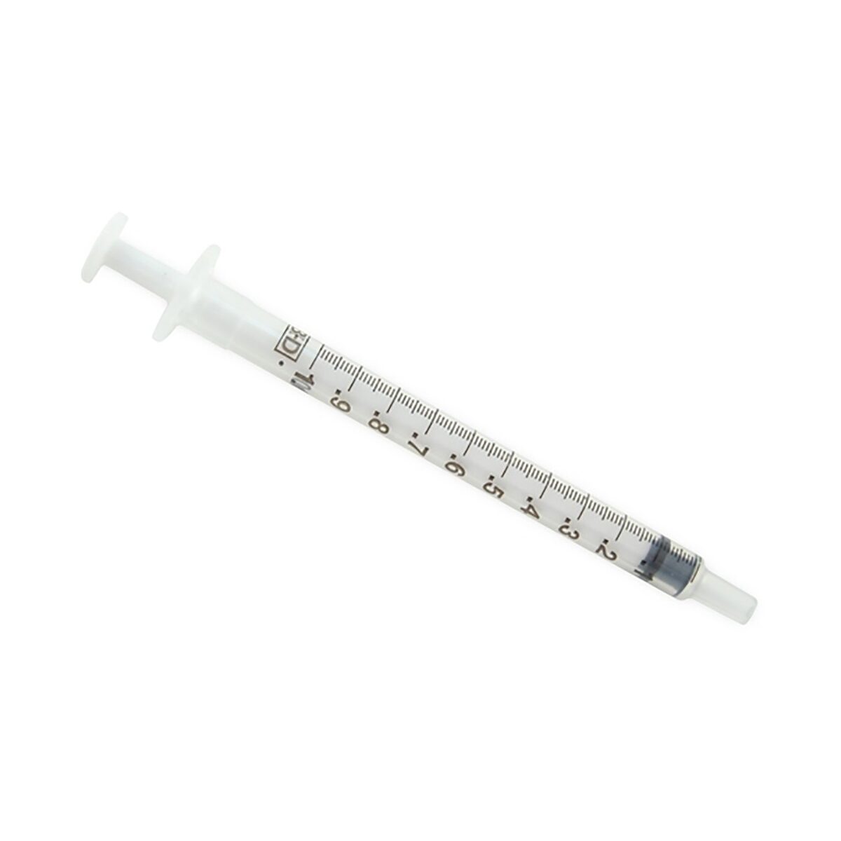1cc Tuberculin Syringe, Luer Slip, No Needle, Sterile, 200/Box | McGuff