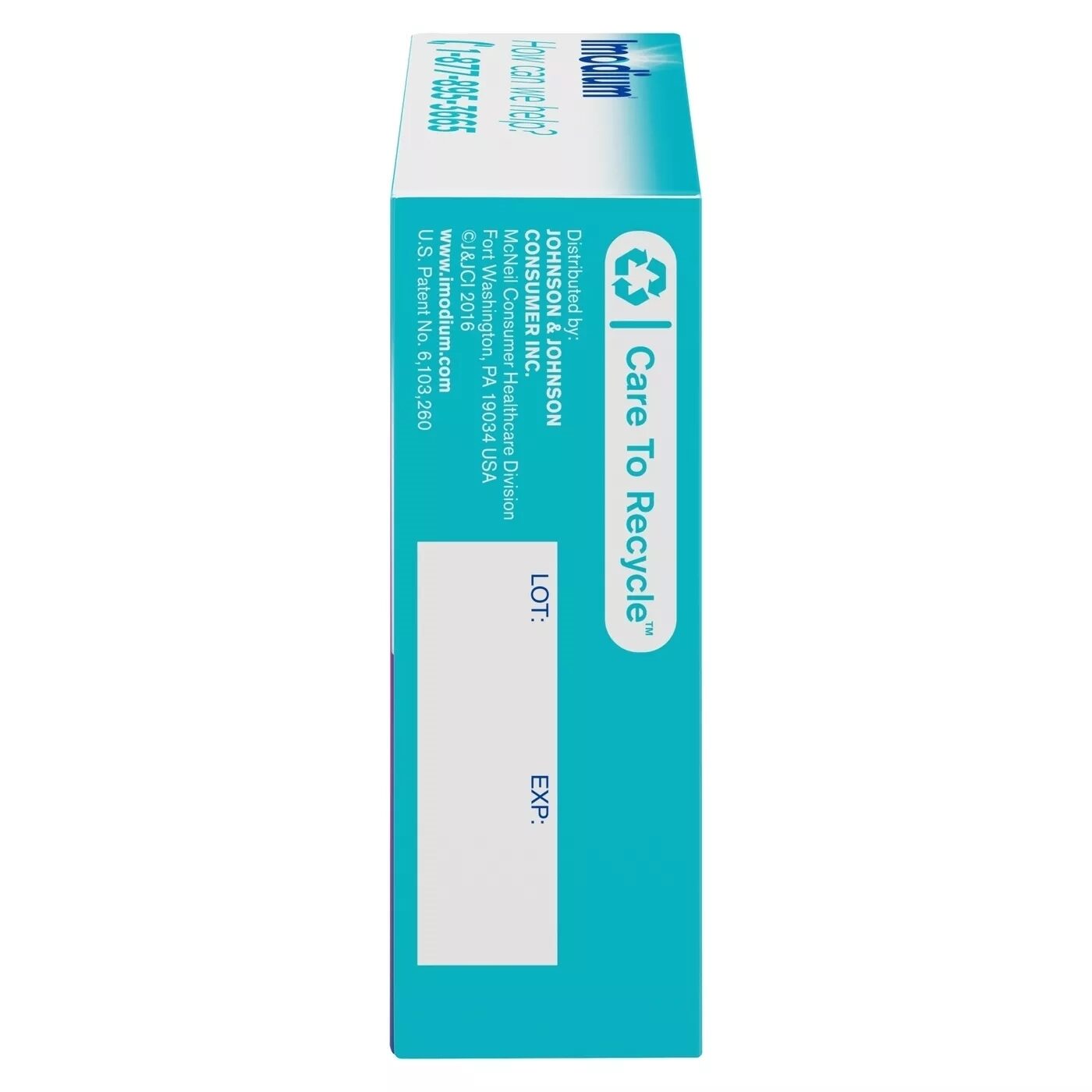 Imodium® Loperamide HCl 2 mg Tablets, 18 Count | McGuff