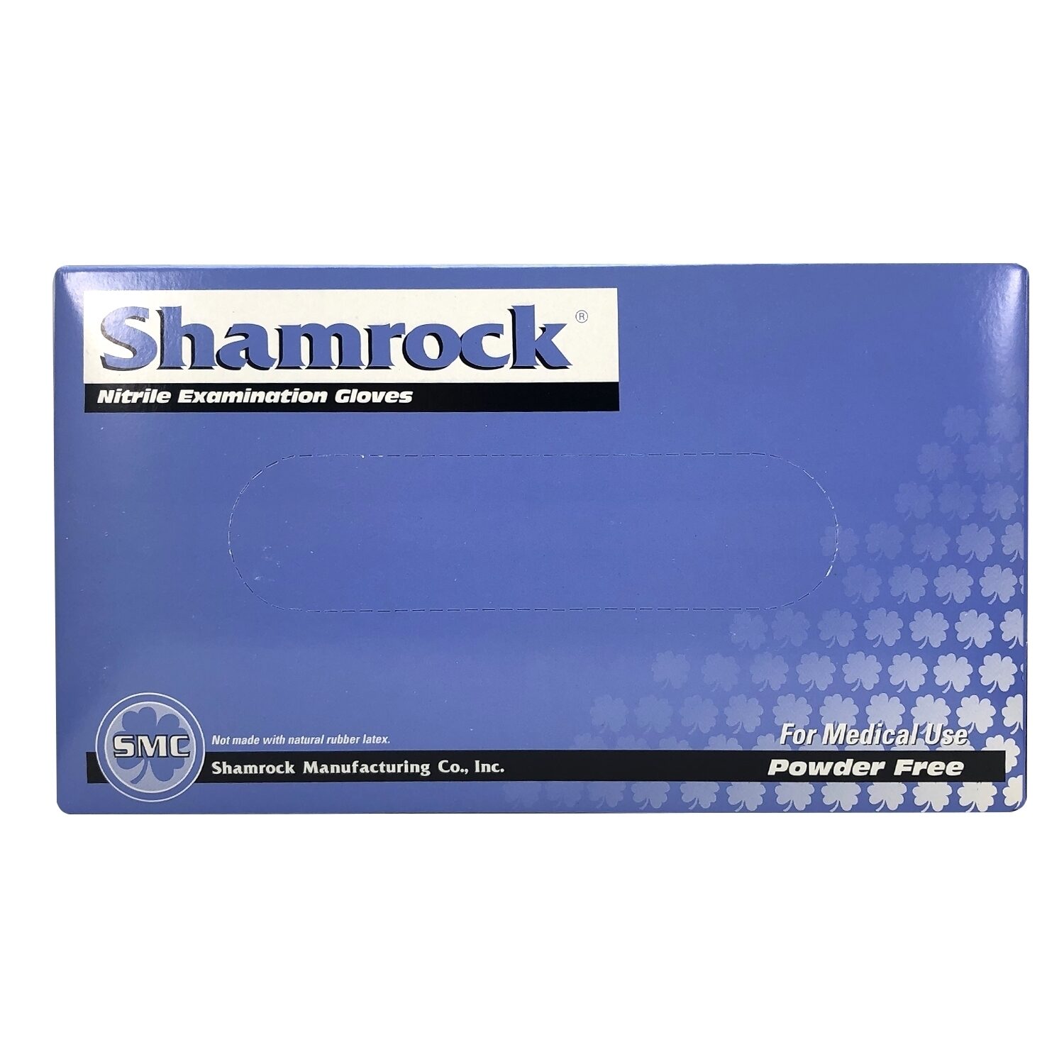 Shamrock SUPREME Exam Gloves Blue, 100/Box | McGuff