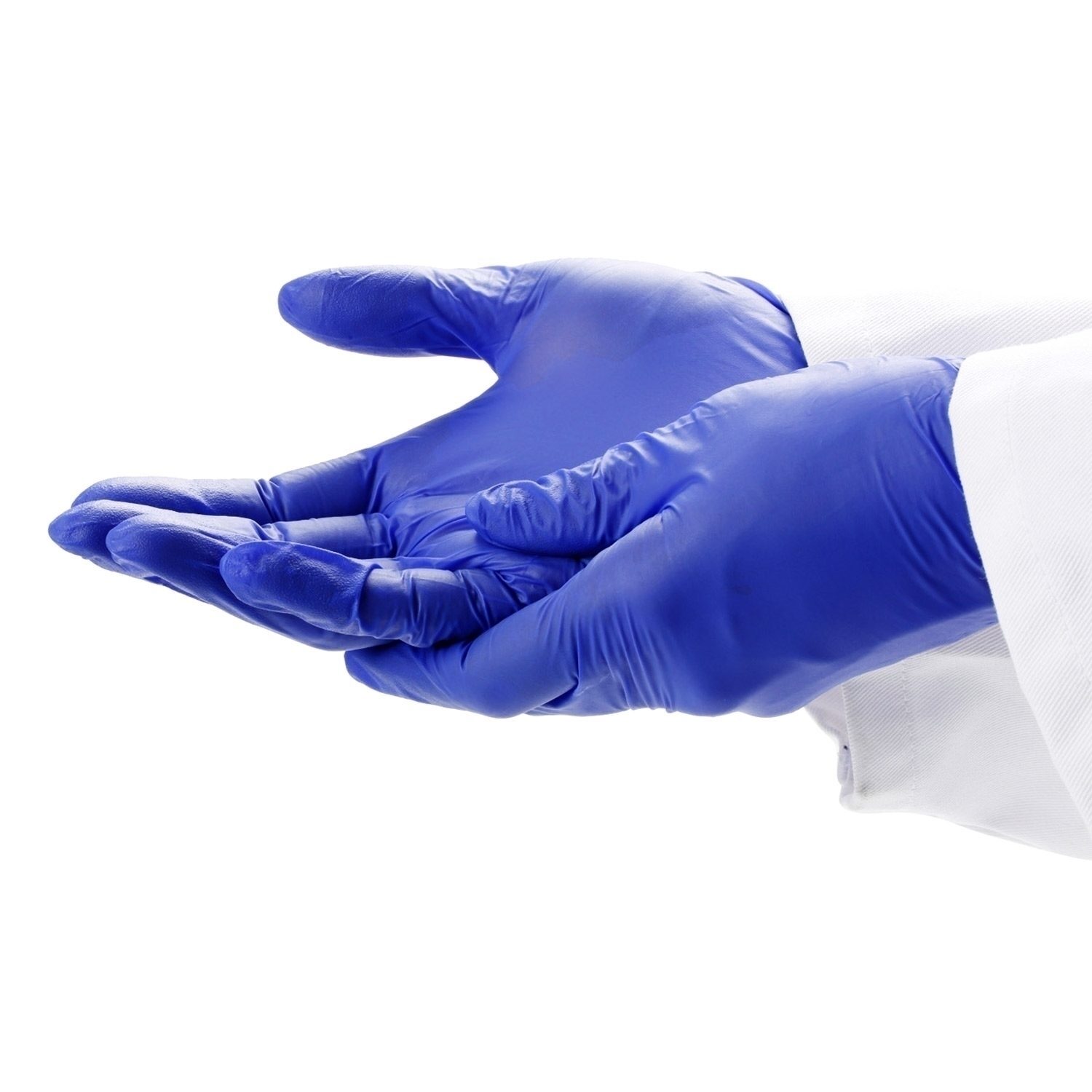 Shamrock SUPREME Exam Gloves Blue, 100/Box | McGuff