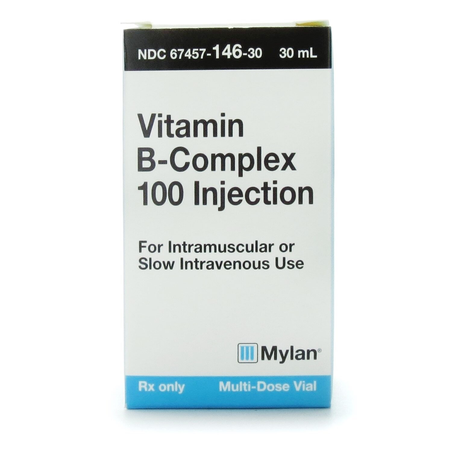 Vitamin B Complex 100 Injection (with Dexpanthenol), Multiple Dose Vial ...