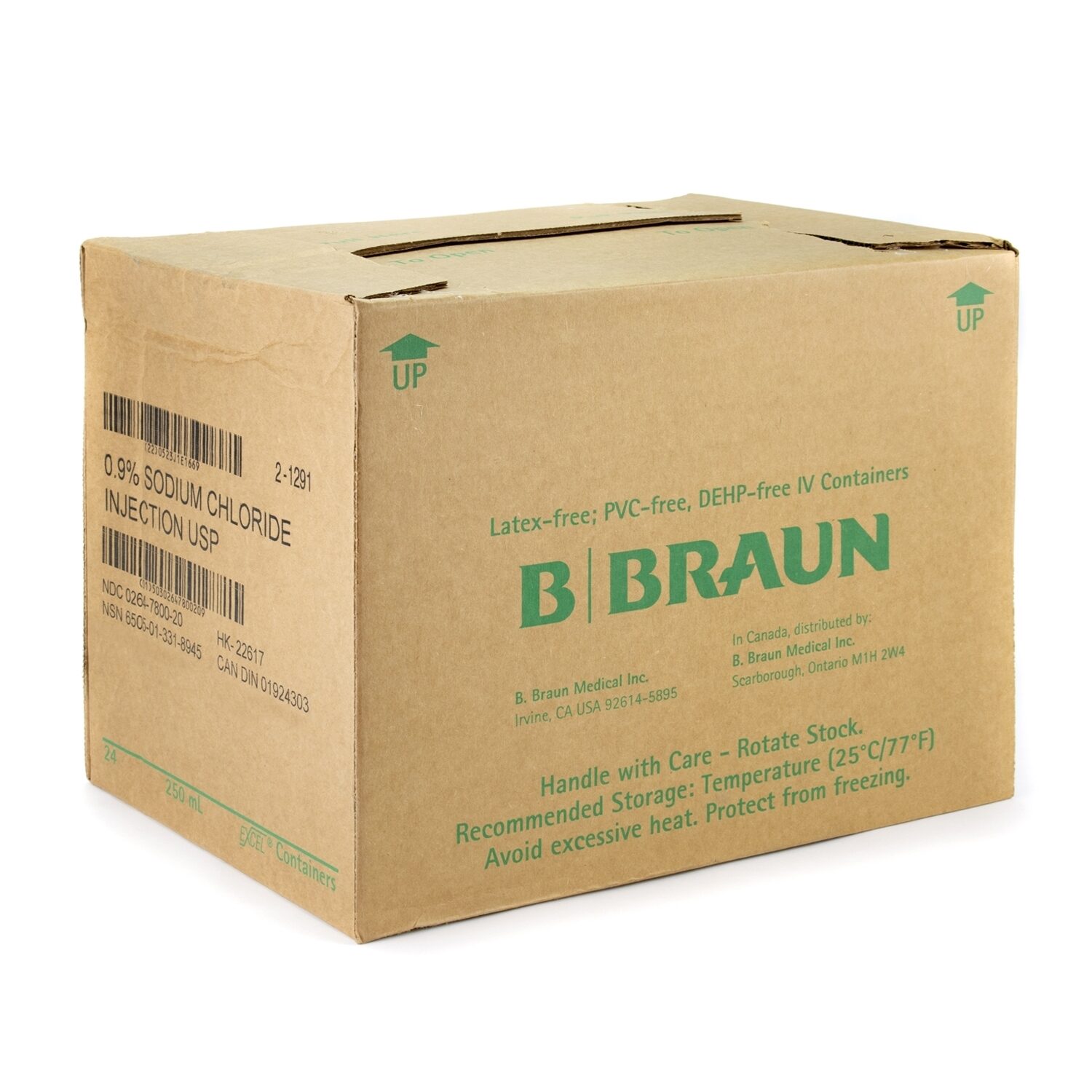 0.9% Sodium Chloride, Excel® No Latex, PVC or DEHP | McGuff