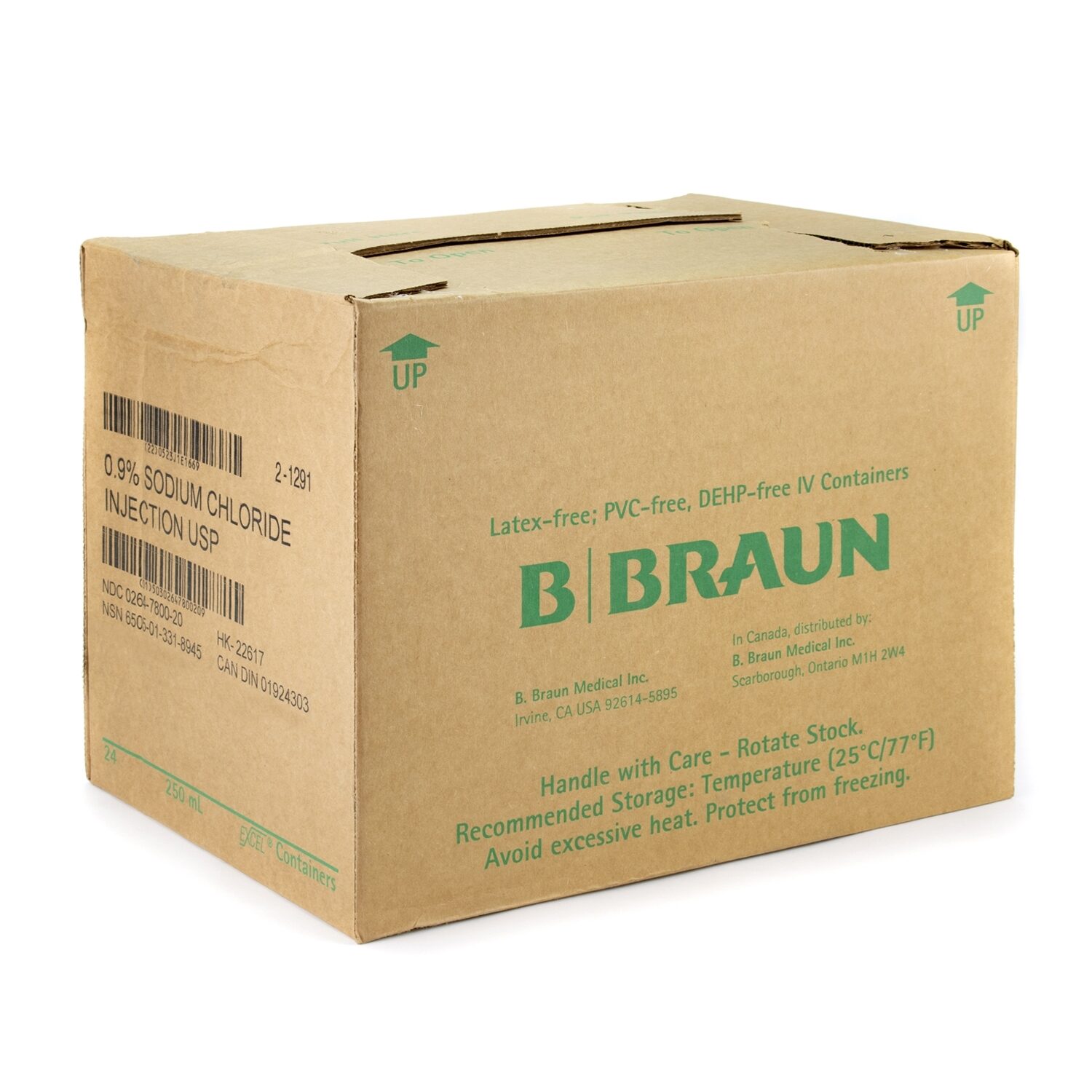 0.9% Sodium Chloride IV Solution Injection, Excel® Bag, Latex/PVC/DEPH ...