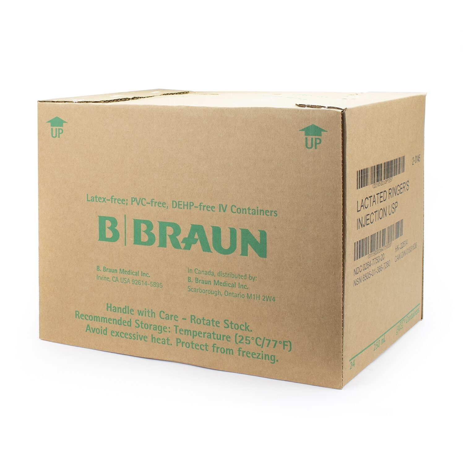 Lactated Ringer's IV Solution Injection, Excel® Bag, Latex/PVC/DEPH ...