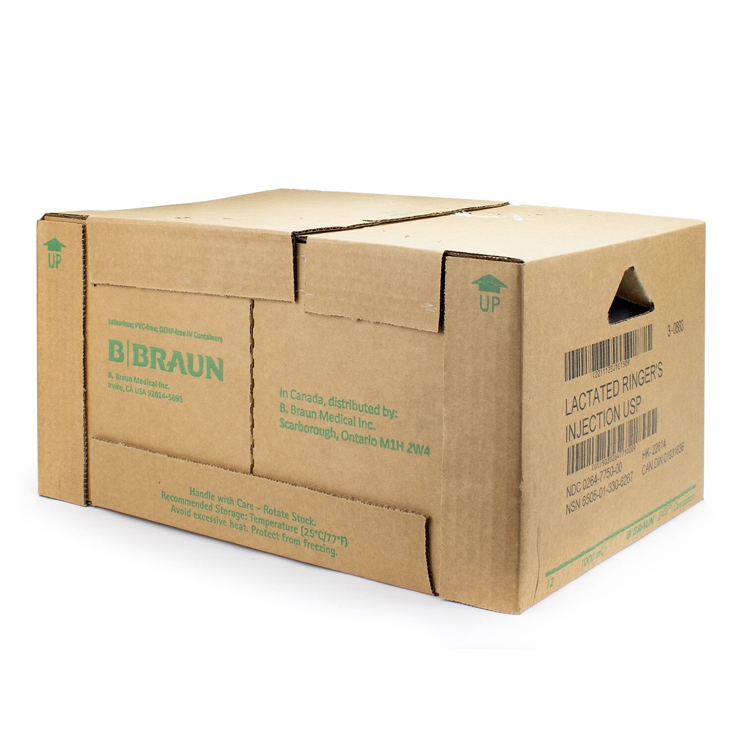 Lactated Ringer's IV Solution Injection, Excel® Bag, Latex/PVC/DEPH ...