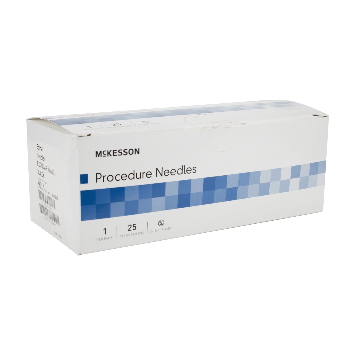 Needle, Spinal, 22G x 5", Quincke Style, 25/Box | McGuff