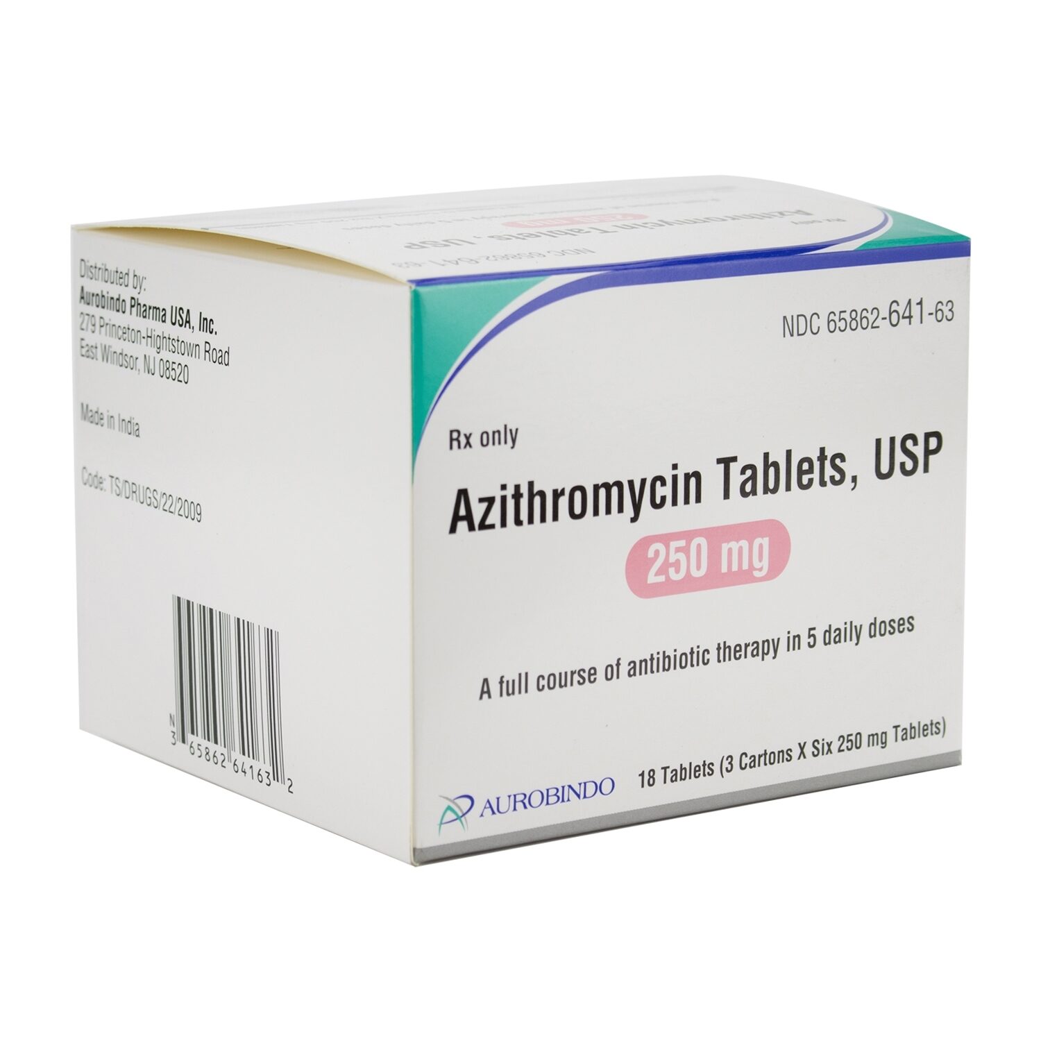 Azithromycin 250 mg Tablets, 18 Count | McGuff