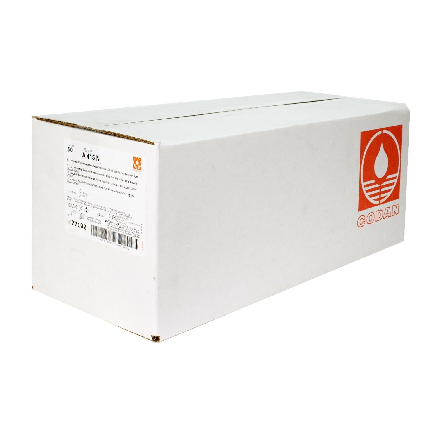 CODAN Primary IV Administration Set with 1 Needle-Free Port, Non ...