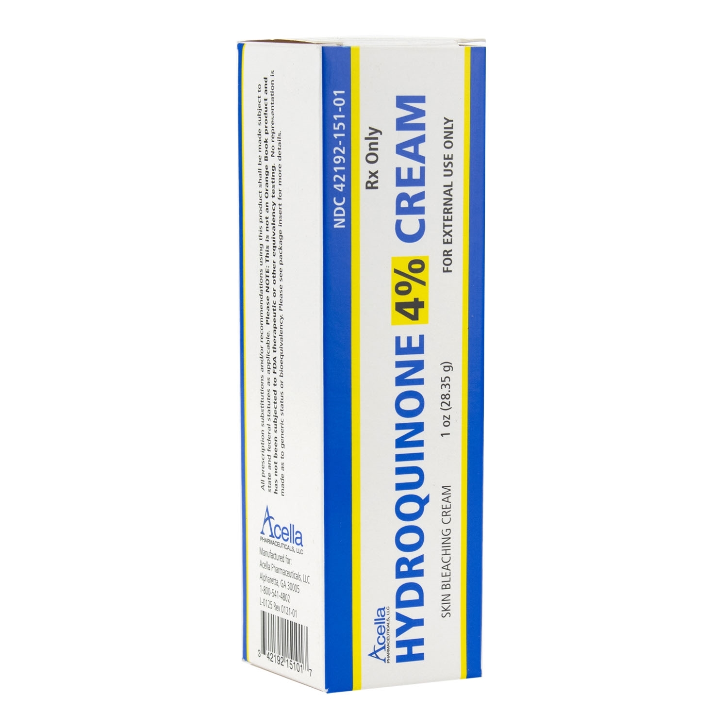Hydroquinone 4% Cream 1 oz | McGuff