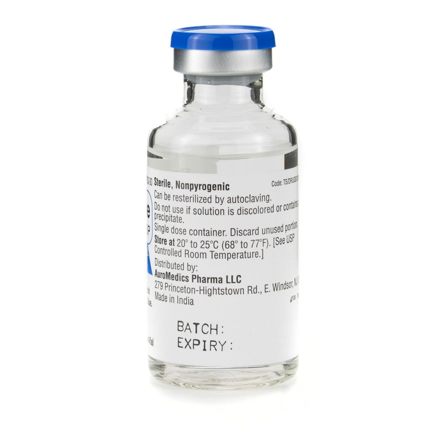 Lidocaine HCl Injection 1%, Single Dose Vial 30 mL | McGuff