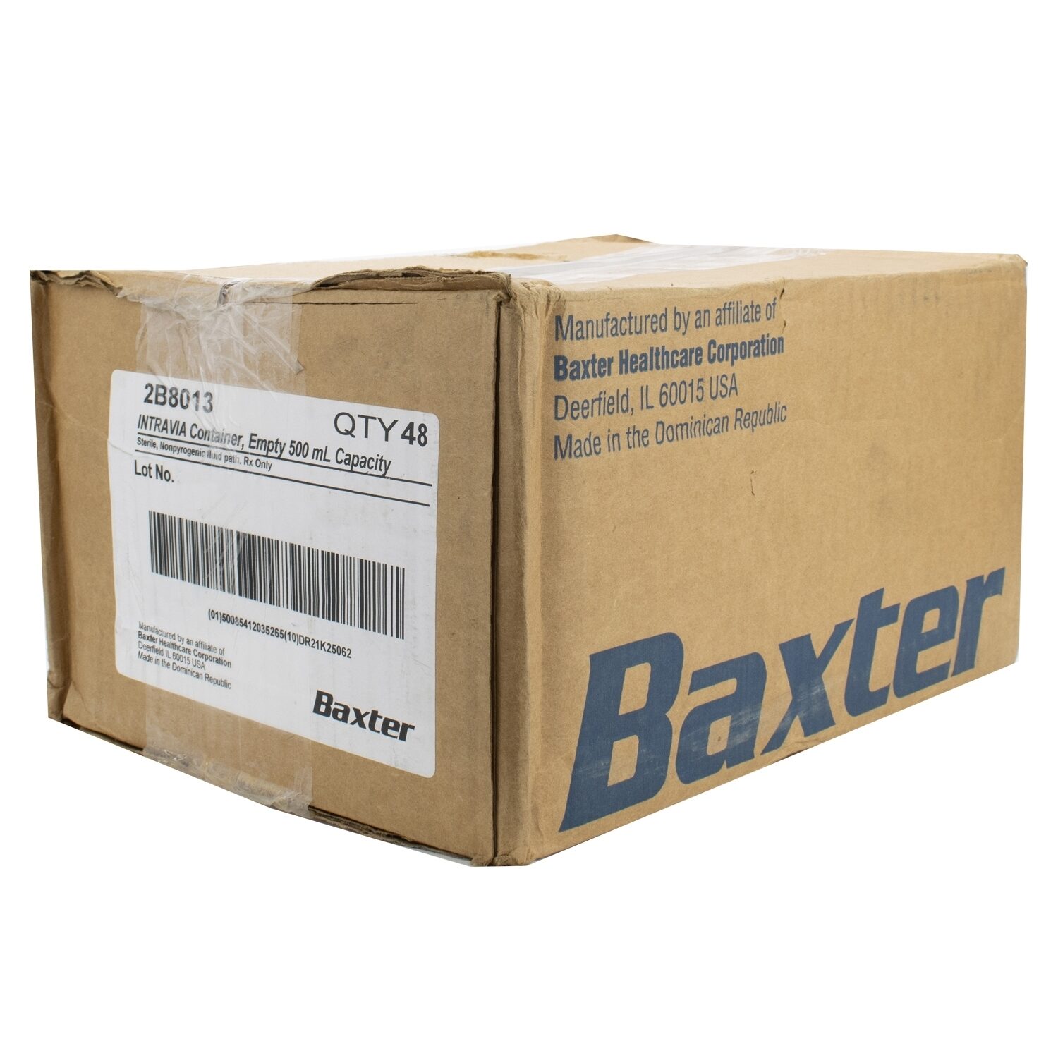 Container, Empty IV Bag, INTRAVIA™, PVC Ports, 500mL, 48/Case | McGuff Container, Empty IV Bag, INTRAVIA™, PVC Ports, 500mL, 48/Case | McGuff