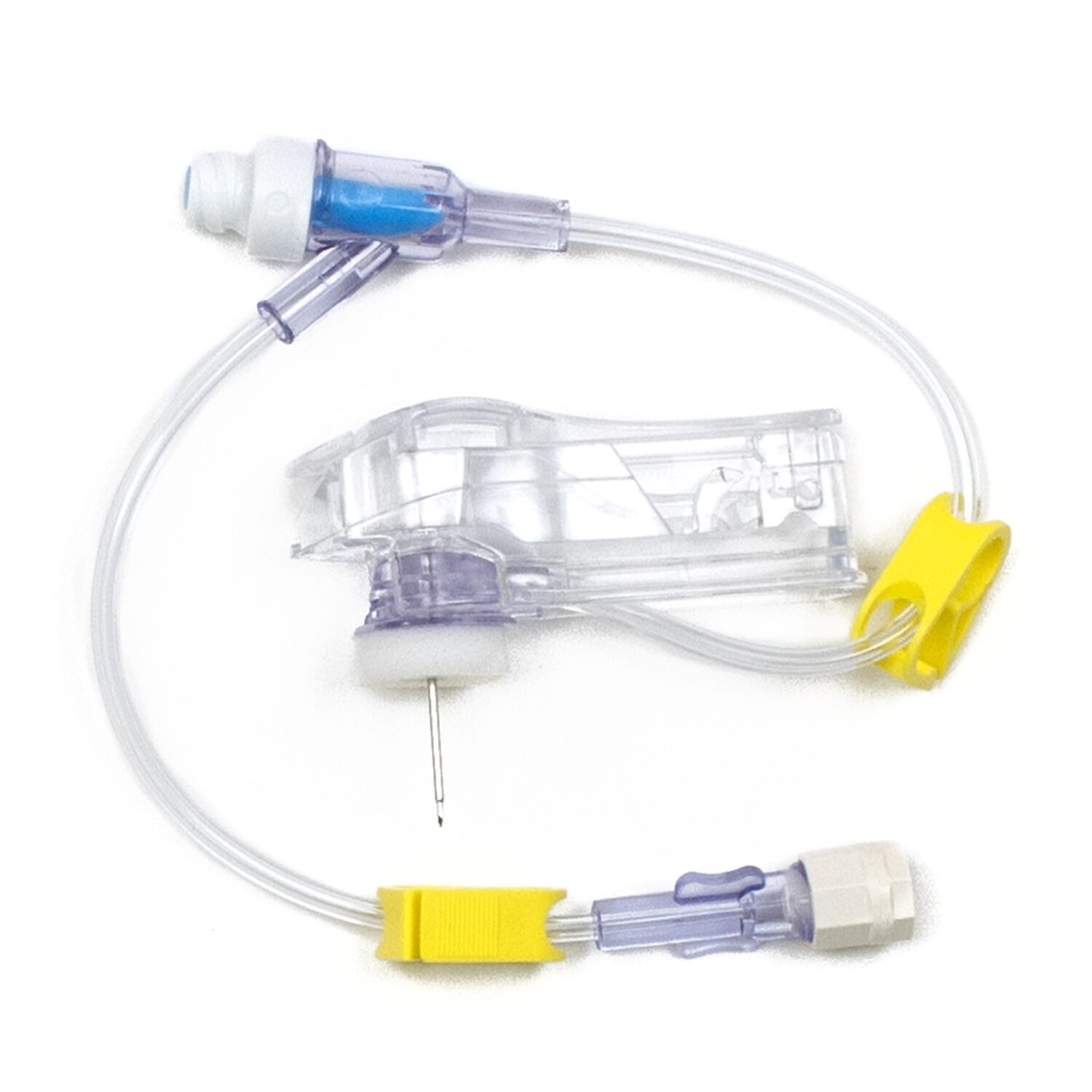 Port Access Infusion Set, 2 Piece Set, 20G x 3/4'', Safety, Latex-free ...