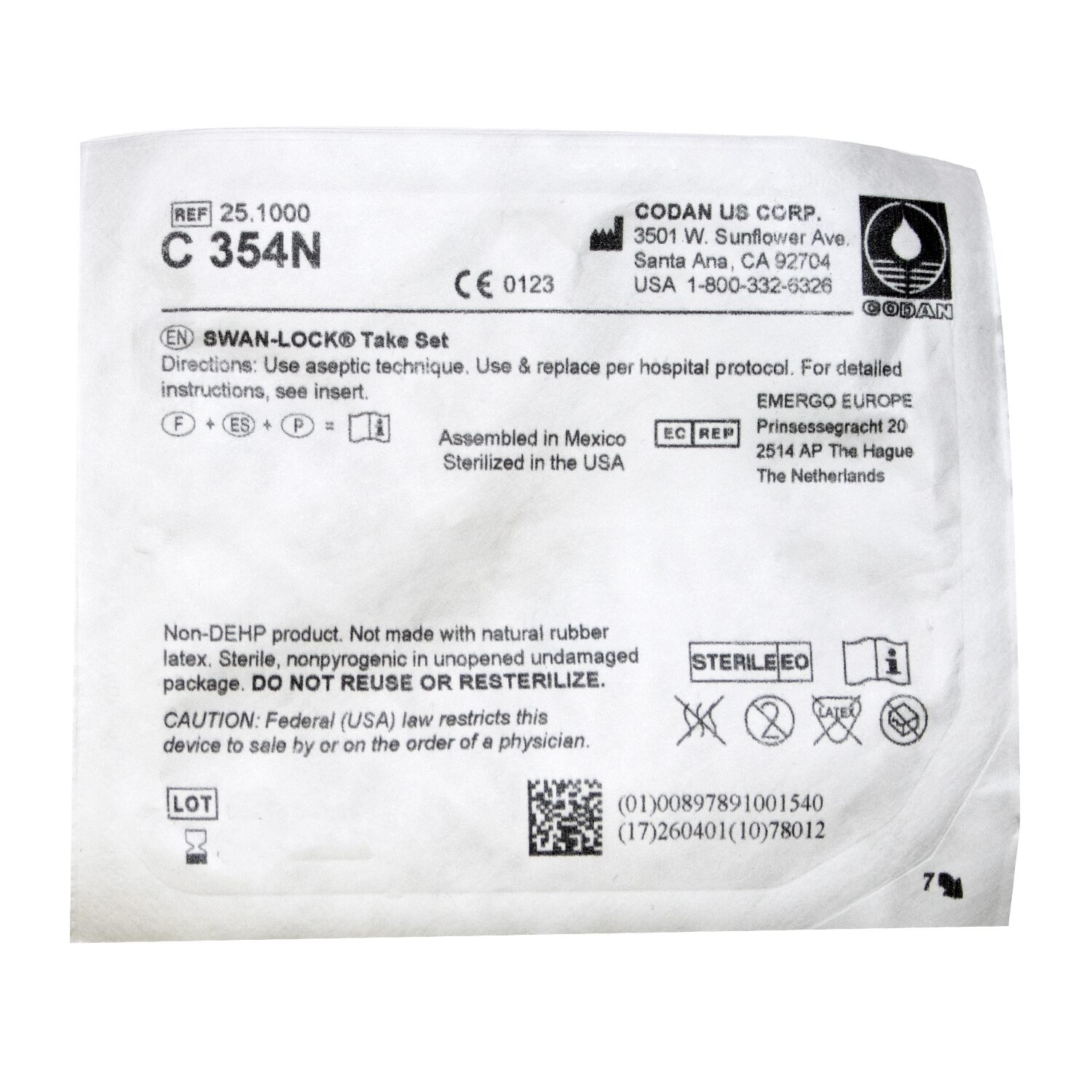 SWAN-LOCK® Dispensing Pin With Swabable Needle-Free Vial Adapter | McGuff