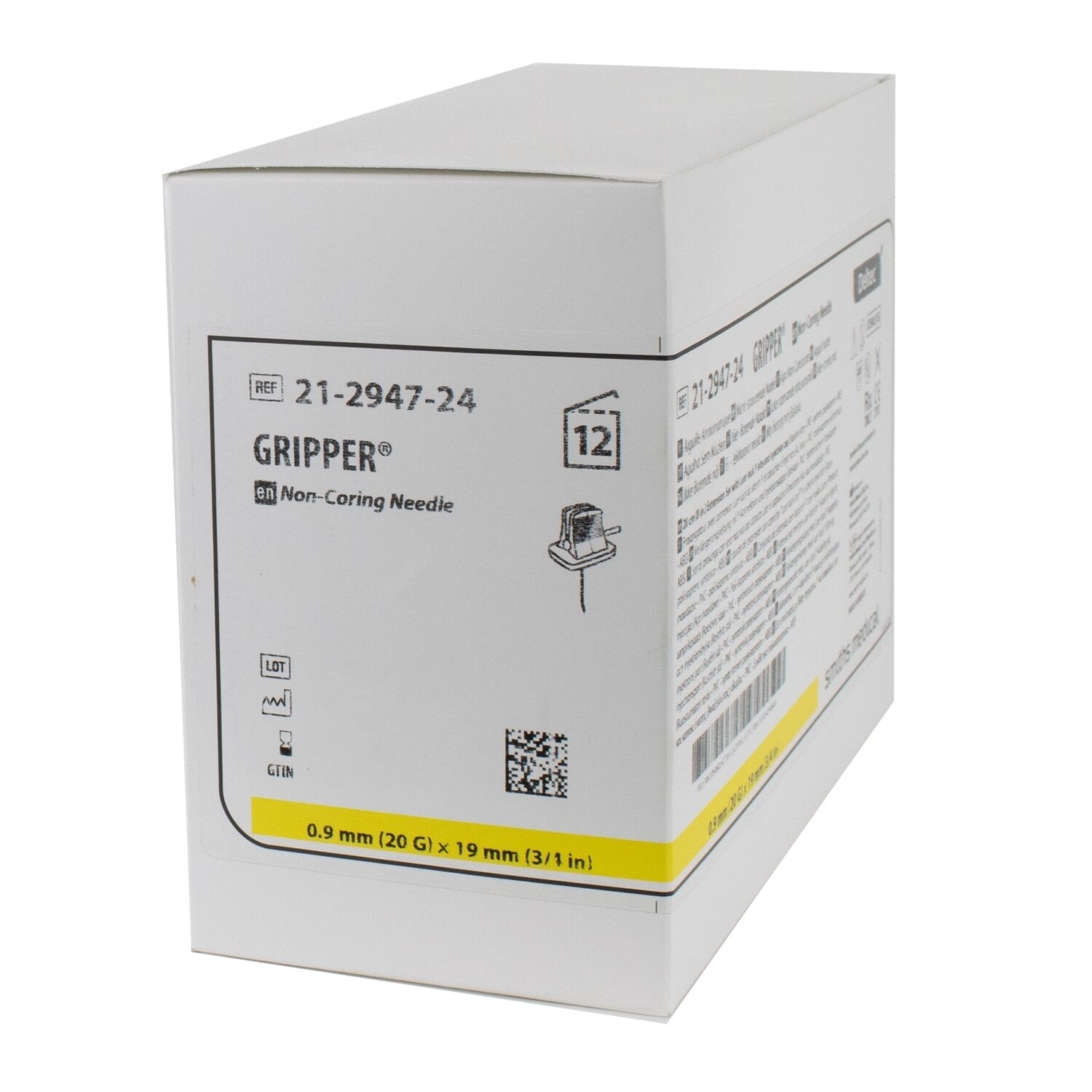 Port Access Infusion Set, 20G x 3/4", Y-Site, Gripper®, Latex-free ...