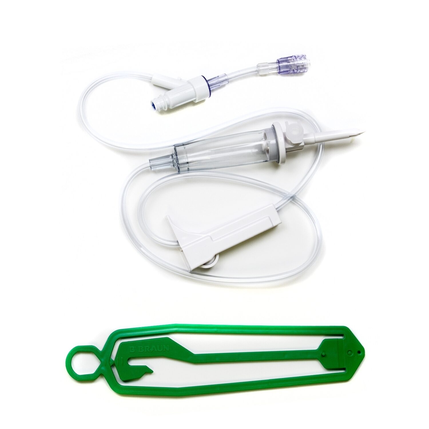 IV Secondary Set, Universal, with Ultrasite™ Needle-less Y-site, Spin ...
