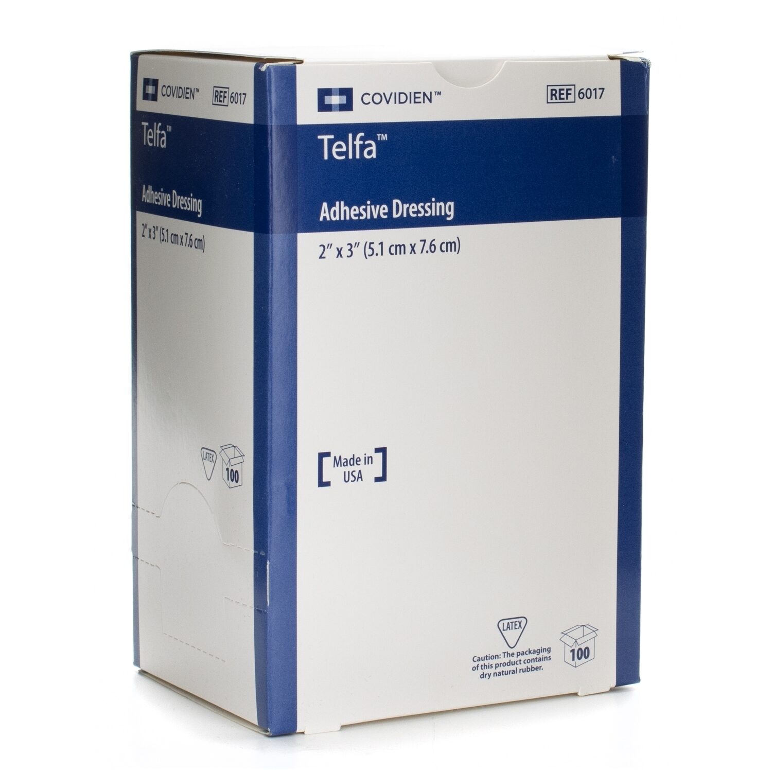 Pads, Telfa™ with Adhesive, 2" x 3", 100/Box | McGuff