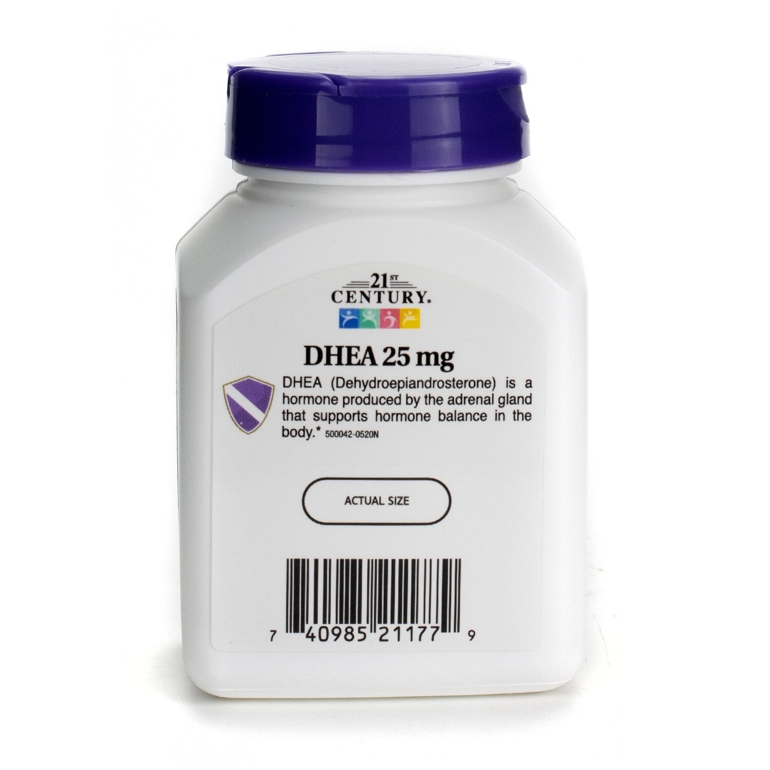 DHEA 25 mg Capsules, 90 Count | McGuff