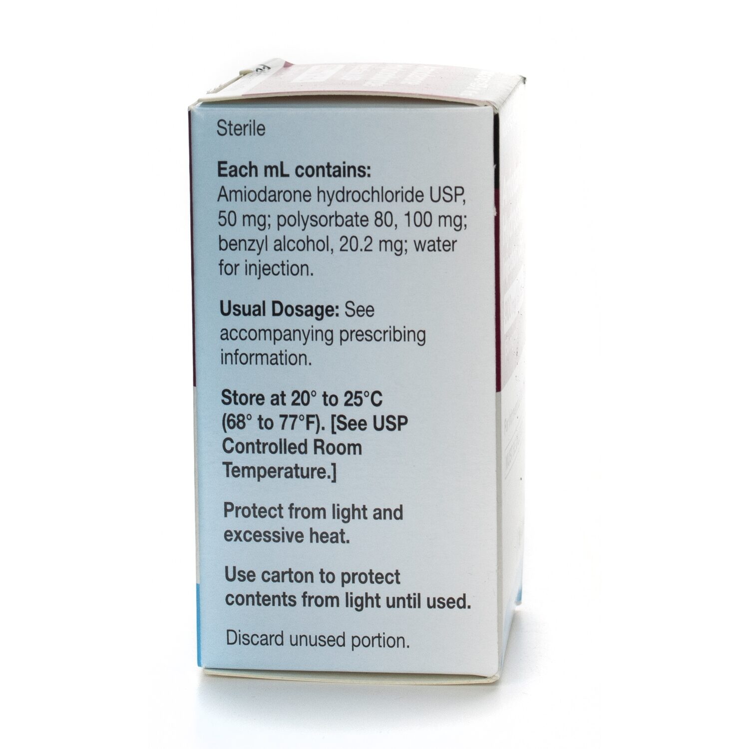 Amiodarone HCl Injection 50 mg/mL, Multiple Dose Vial 18 mL, Each | McGuff