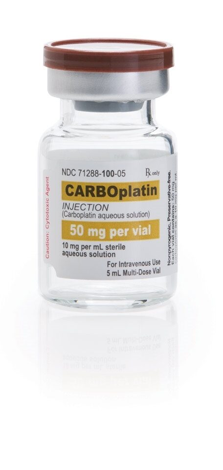 Carboplatin Solution 10mg/mL, 50mg, 5mL MDV | McGuff