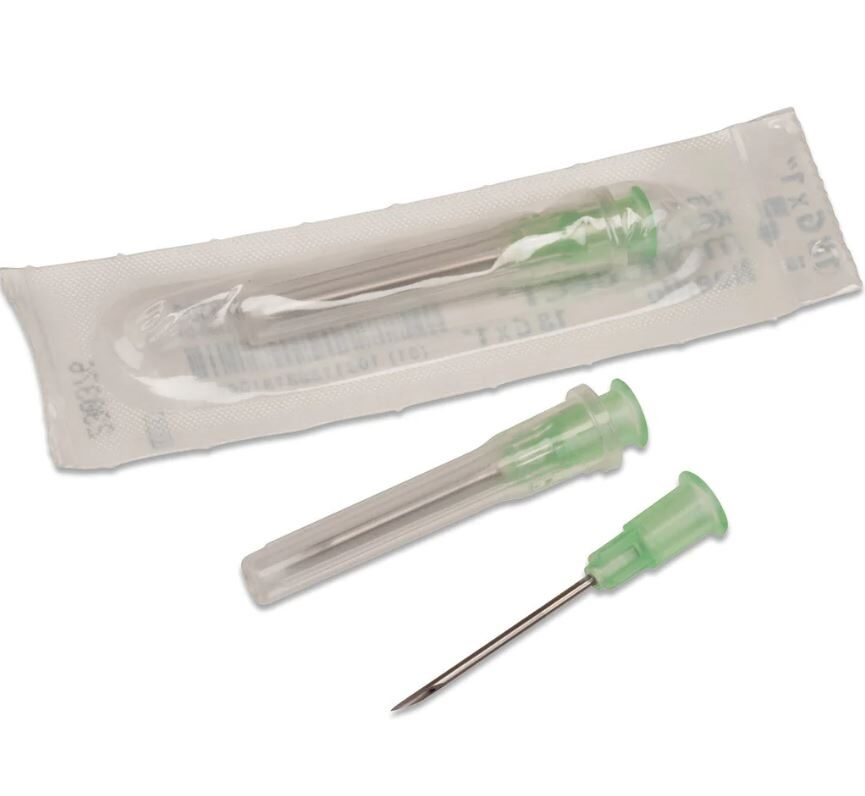 Disposable Needle, Monoject™ Regular Bevel, Sterile, 100/Box | McGuff