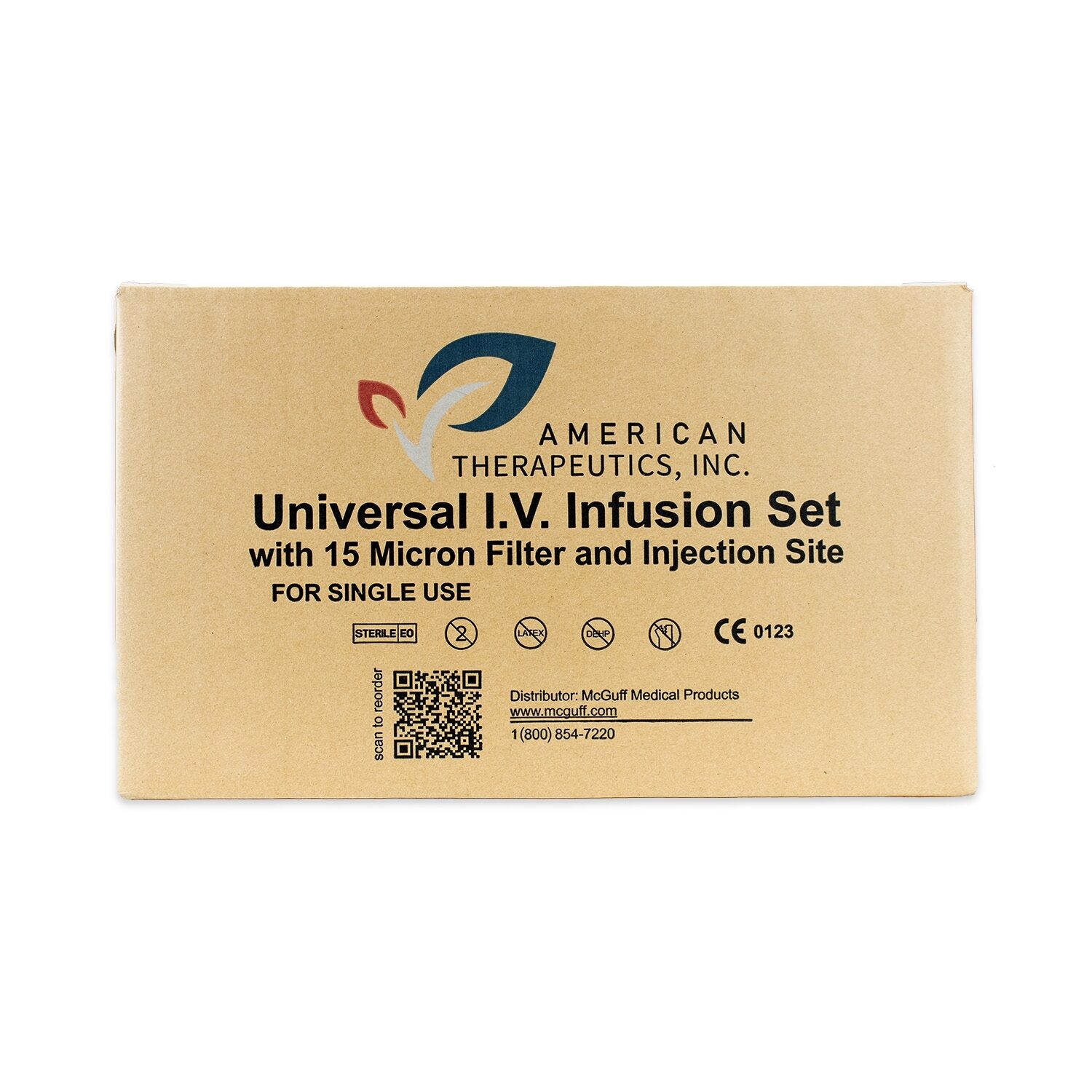 Primary IV Administration Set With 1 Y-Port, 15 Micron Filter, 20 Drops ...