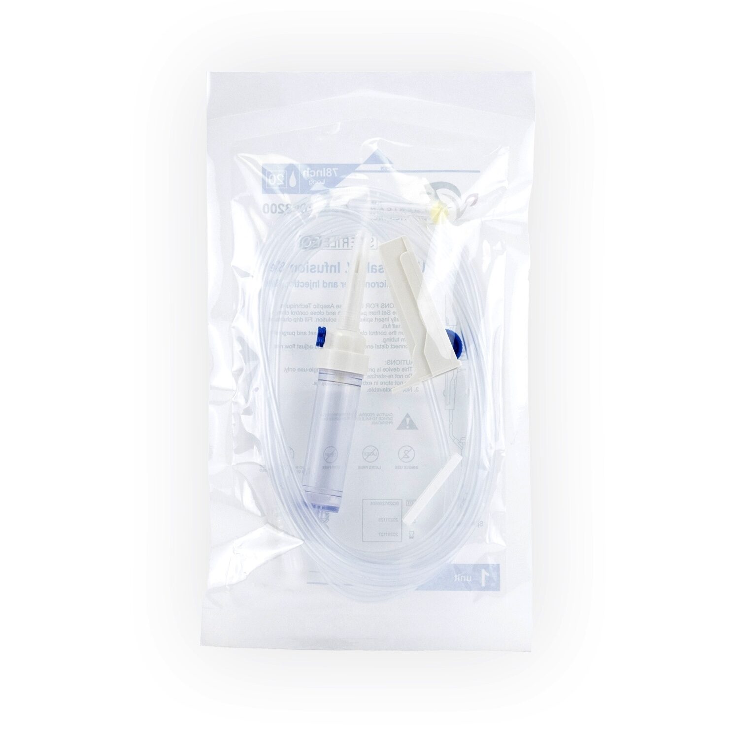 Primary IV Administration Set With 1 Y-Port, 15 Micron Filter, 20 Drops ...