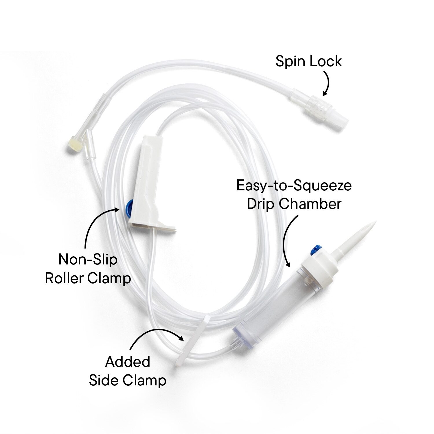Primary IV Administration Set With 1 Y-Port, 15 Micron Filter, 20 Drops ...