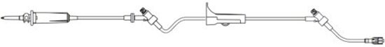 Primary Gravity IV Set, Universal Spike, 15 Drops/mL, 2 CARESITE ...