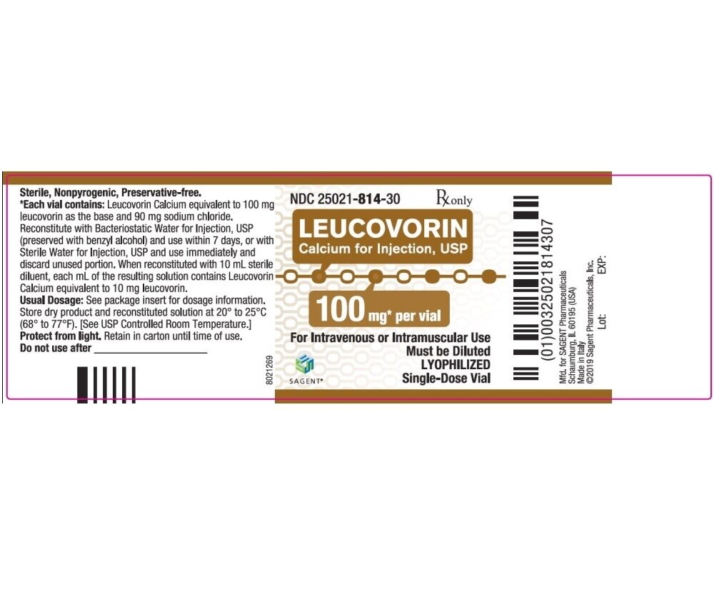 Leucovorin Calcium Injection, Single Dose Vial | McGuff