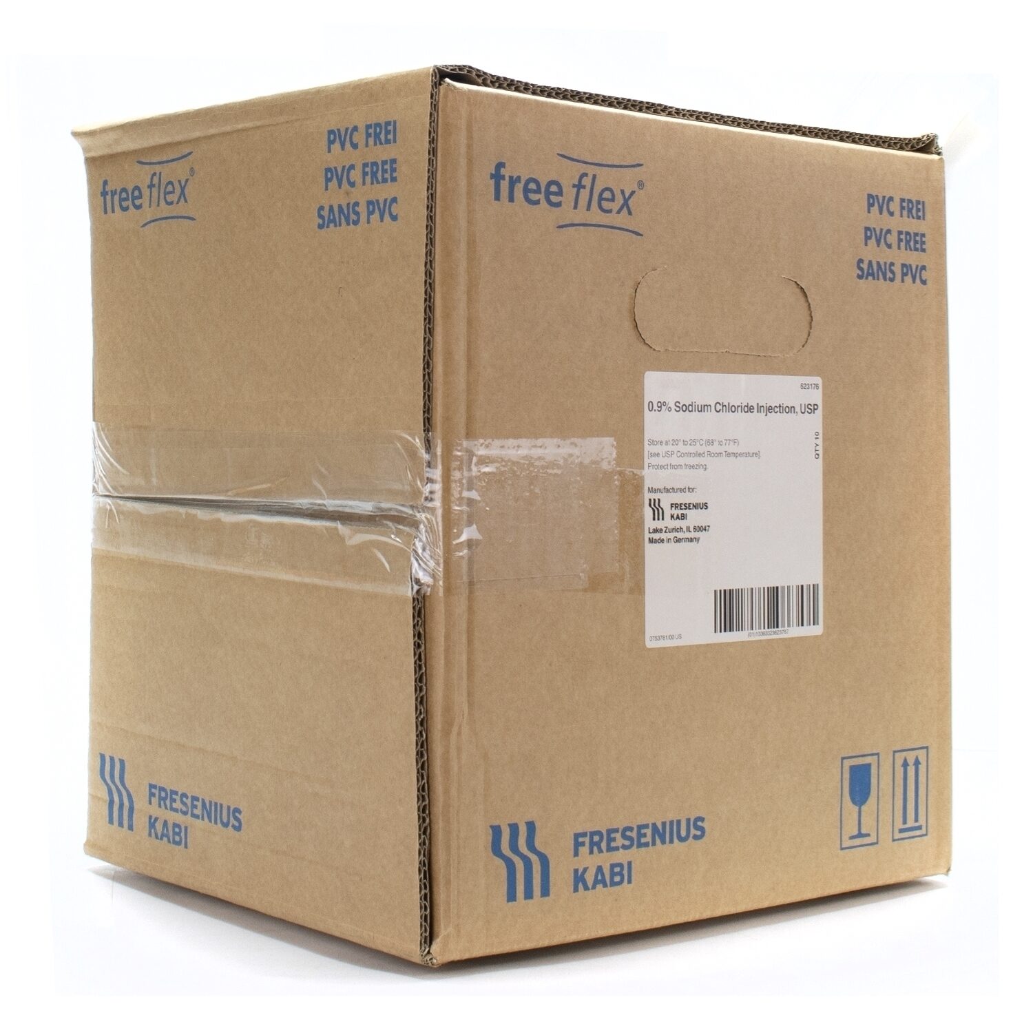 0.9% Sodium Chloride IV Solution Injection, Freeflex® Bag, Latex/PVC ...