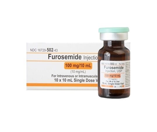 Furosemide 10 mg/mL, Single Dose Vial 10 mL | McGuff