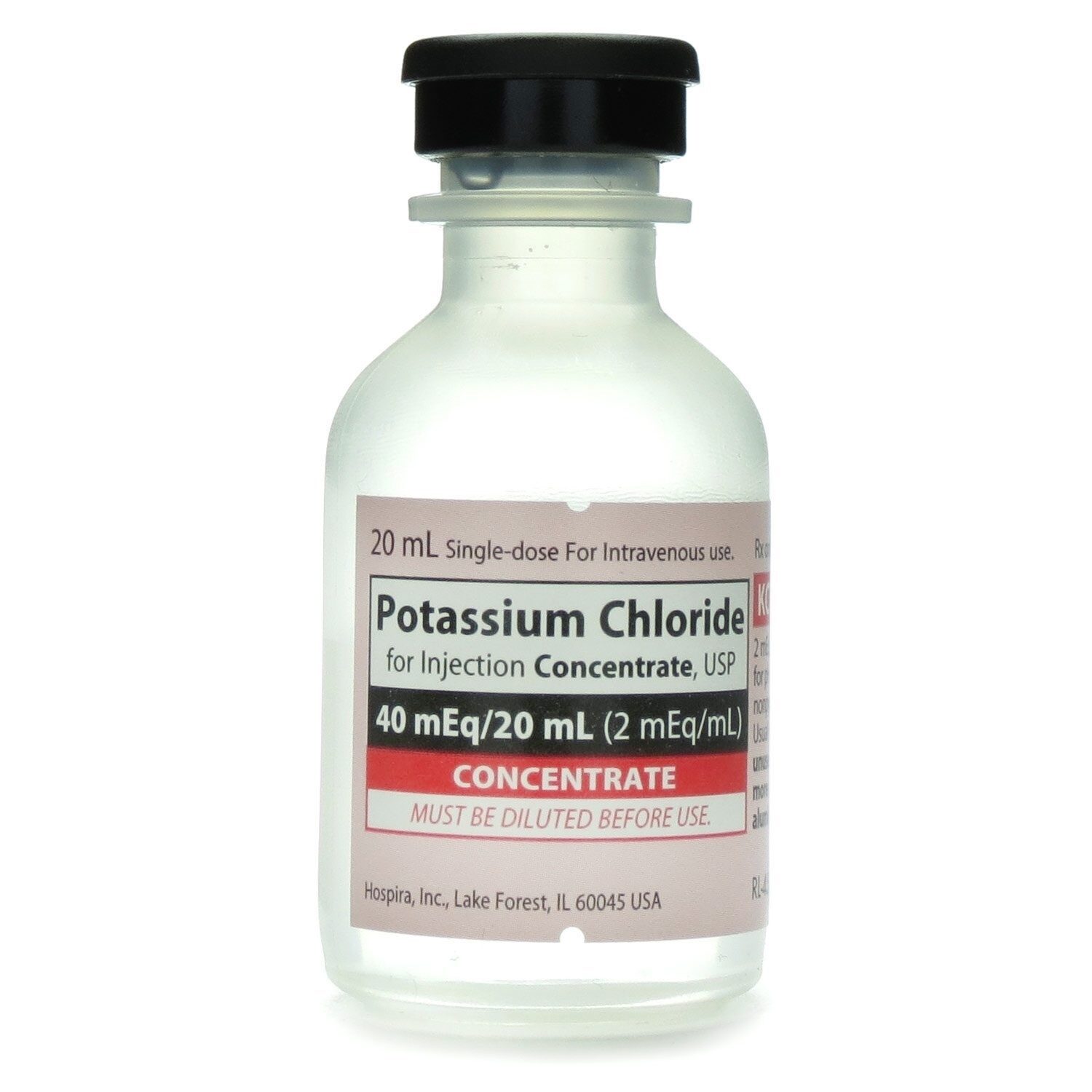 Potassium Chloride Injection 2 mEq/mL, Single Dose Vial 20 mL | McGuff