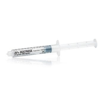 Infant 25% Dextrose Injection 10mL Prefilled Syringe | McGuff