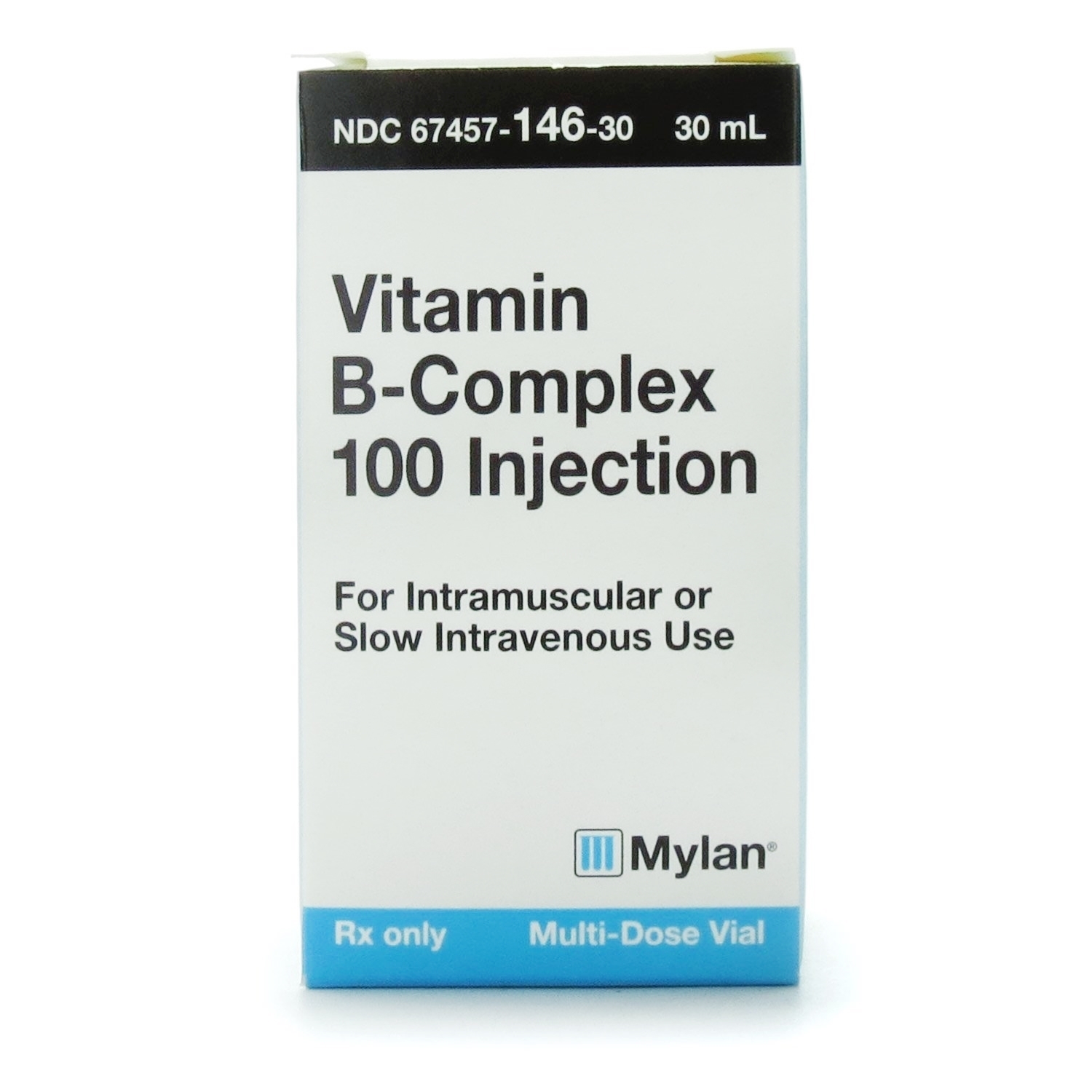 Vitamin B Complex 100 Injection (with Dexpanthenol), Multiple Dose Vial ...