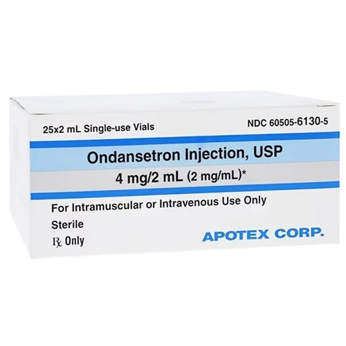 Ondansetron Injection 2 mg/mL, Single Dose Vial 2 mL | McGuff